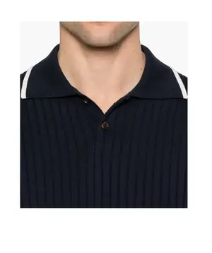 Brunello Cucinelli Ribbed Polo Shirt