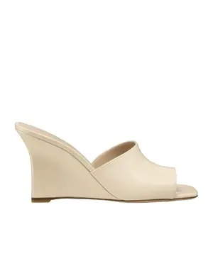 STUART WEITZMAN Vinnie Wedge Mule 85 - Linen