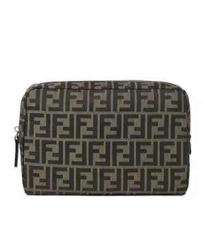 Fendi Toiletry Case Medium - Brown