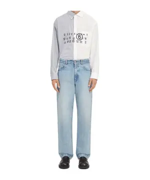 MAISON MARGIELA Straight-leg Jeans - Blue