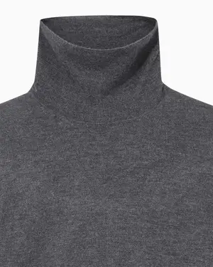 Giorgio Armani Cashmere Turtleneck Sweater - Grey