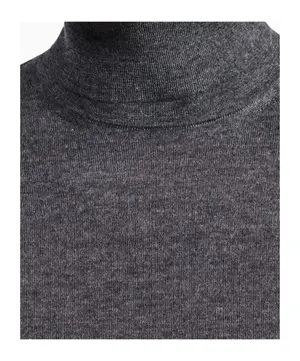 Giorgio Armani Cashmere Turtleneck Sweater - Grey