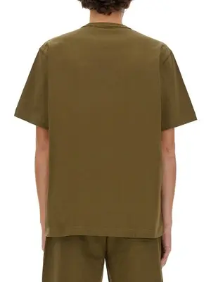 Helmut Lang Logo Printed Crewneck T-shirt