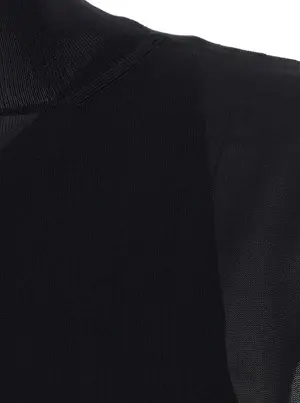 Fendi Turtleneck Jumper With Cut-out Detail