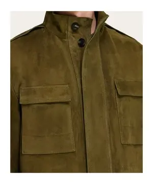 FERRAGAMO Suede Safari Jacket