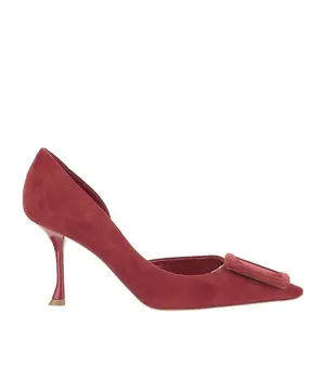 ROGER VIVIER Roger Vivier Viv Ville Dorsay Heeled Pumps With Decorative Buckle No