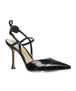 Fendi Very Colibri Hagfish Leather High-heeled Slingback