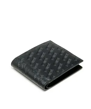 DIESEL® Embossed Logo Bi-fold Wallet