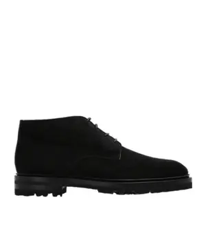 Kiton Round-toe Boots - Black