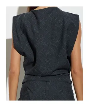 Christopher Esber Banyan Sleeveless Printed Blouse