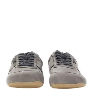 MAISON MARGIELA Faded Effect Round Toe Lace-up Sneakers
