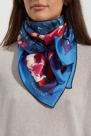 Givenchy Square Silk Scarf