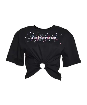 Rabanne T-shirts And Polos - Black