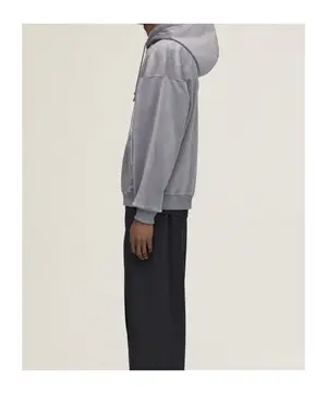 Y3 Velvet Zip-up Hoodie
