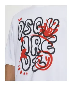 Dsquared2 Crew Neck Short-sleeved T-shirt