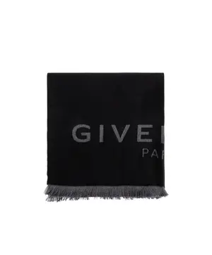 Givenchy Tasseled Scarf - Black