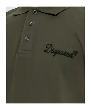 Dsquared2 Collared Short-sleeved Polo Shirt