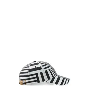 Versace Greca Print Baseball Cap