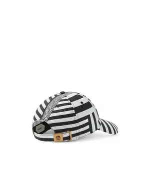 Versace Greca-print Baseball Cap