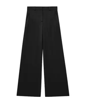 Giorgio Armani Silk Cady Palazzo Trousers