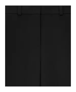 Giorgio Armani Silk Cady Palazzo Trousers