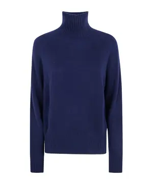 Seventy Cashmere Turtle Neck - Blue