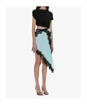 Christopher Esber Verve Twisted Tee Mini Dress