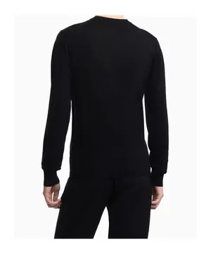 Emporio Armani Crew-neck Virgin-wool Sweater