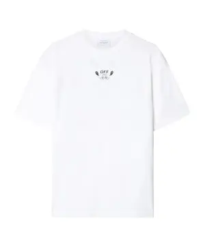 Off-White Arrow-embroidered Crewneck T-shirt