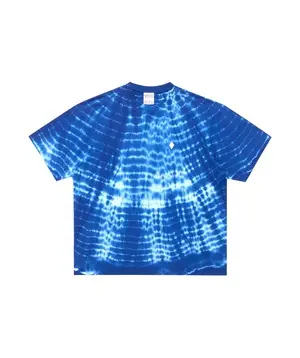 MARCELO BURLON COUNTY OF MILAN Aop Soundwaves Printed Crewneck T-shirt - Blue