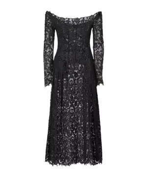 Fendi Macramé Lace Dress