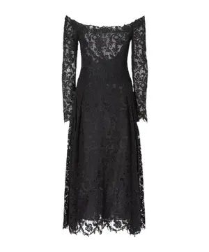 Fendi Macramé Lace Dress