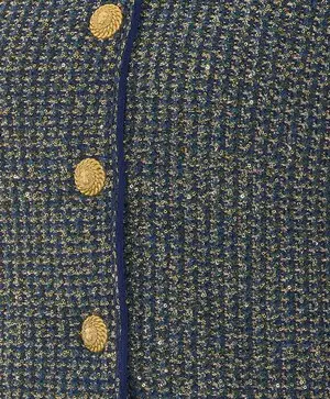 Balmain Sequinned Cropped Cardigan