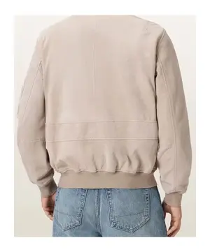 ALLSAINTS Long-sleeve Leather Bomber Jacket