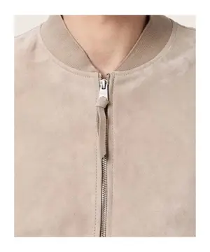 ALLSAINTS Long-sleeve Leather Bomber Jacket