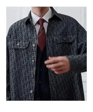 Dior Long-sleeved Denim Jacket