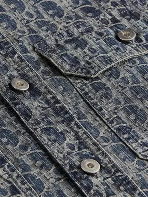 Dior Long-sleeved Denim Jacket