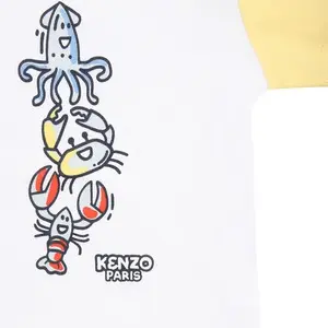 Kenzo Graphic-print Organic Cotton Short Set