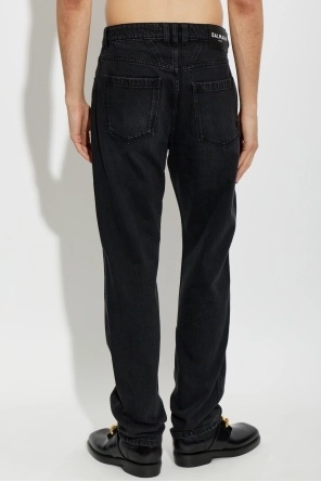 Balmain Straight-leg Denim Jeans