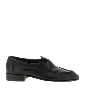 THE ROW Round-toe Loafers - Black