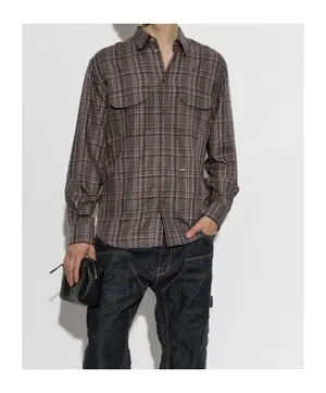 Dsquared2 Collared Long-sleeved Shirt