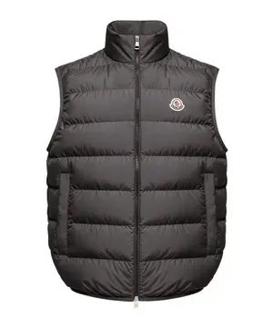 Moncler Contrin Down Vest - Black