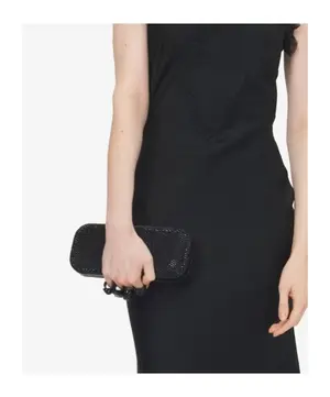 Alexander McQueen Long Knuckle Clutch