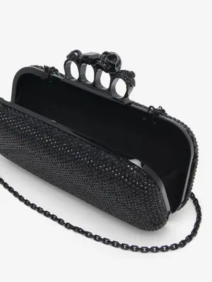 Alexander McQueen Long Knuckle Clutch