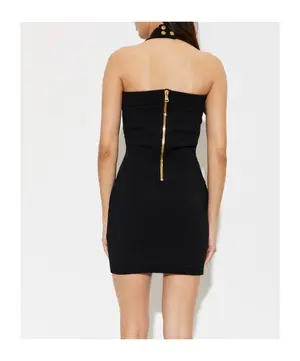 Balmain Halter Neck Dress