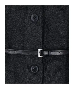 Alexander Wang Belted Cardigan - Black