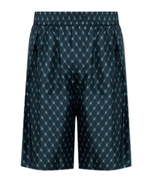 Balmain Elastic-waist Shorts - Navy Blue