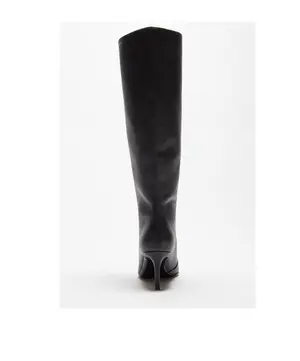 Acne Studios Logo Debossed High Heel Boots
