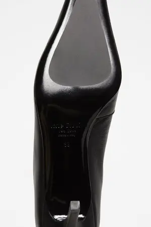 Acne Studios Logo Debossed High Heel Boots