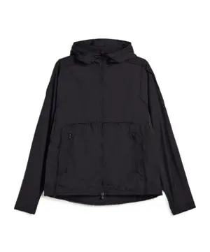 Y3 Zipped Hooded Jacket - Black